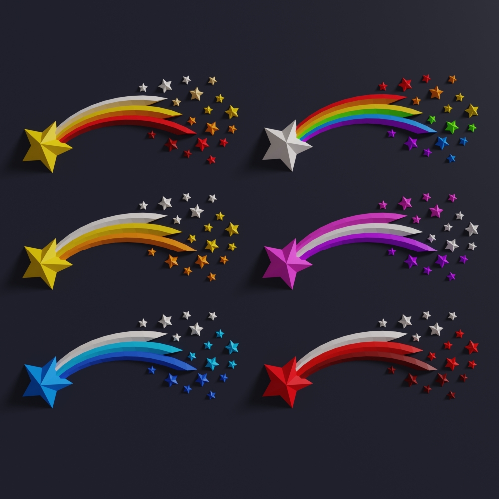 Shooting Star | PaperPoly