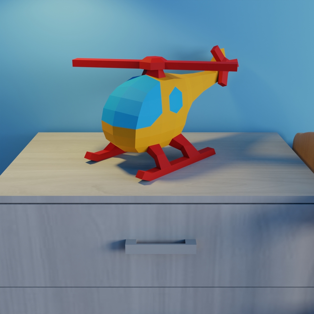 Helicopter | PaperPoly