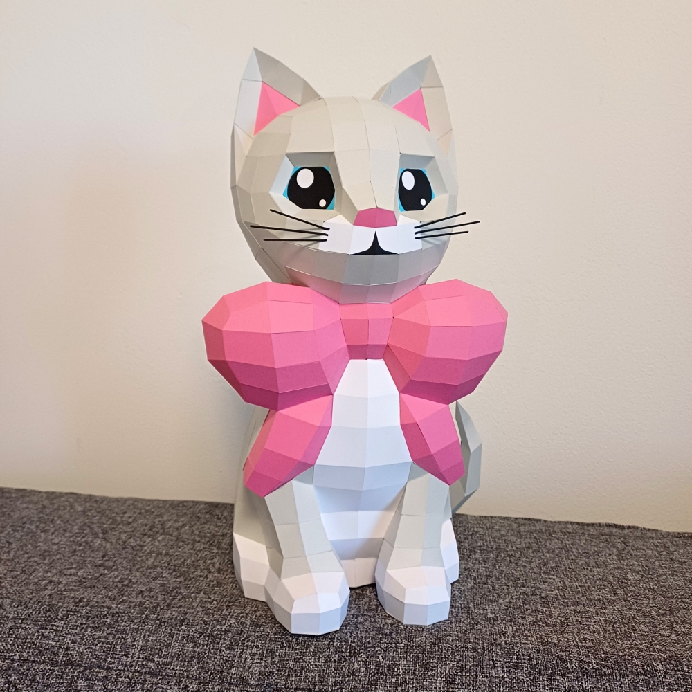 Cat With Bow Tie | PaperPoly